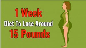 Follow This One-Week Diet Plan to Lose 15 Lbs Naturally at Home – the ...